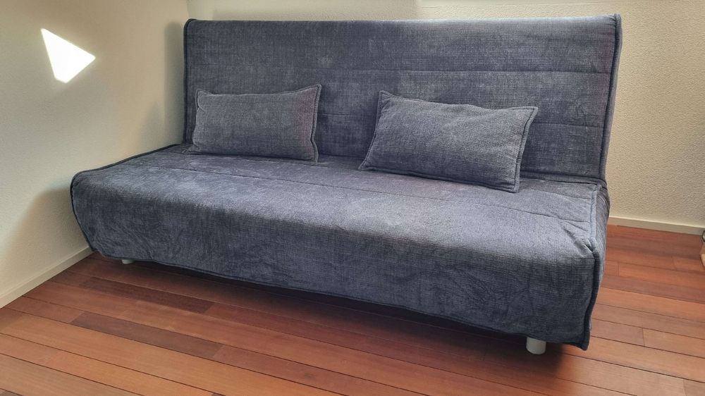 Schlafsofa IKEA Beddinge, dunkelblau | Kaufen auf Ricardo