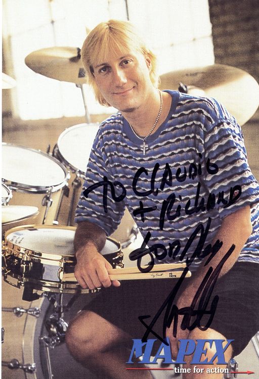 Autogramm Musiker Gregg Bissonette Schlagzeuger (Gebraucht) in ...