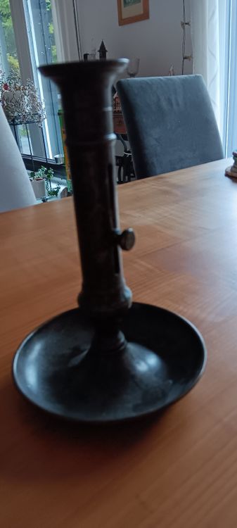 Antiker Messing Kerzenhalter höhenverstellbar (Gebraucht) in Seuzach ...