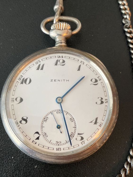 Zenith Taschenuhr echt Silber 49 mm (Gebraucht) in Pfeffingen für CHF 126 – mit Lieferung auf ...