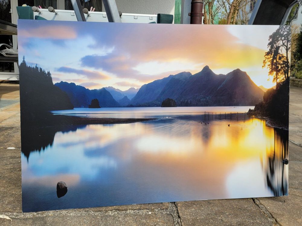 Landschaftsbild Poster 90x60x2cm (Gebraucht) in Oetwil am See für CHF ...