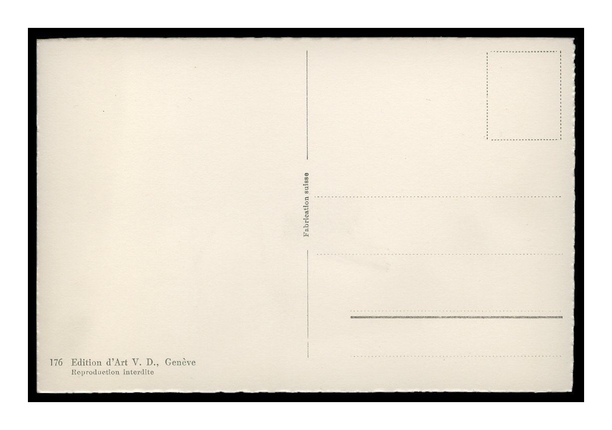 GENÈVE - 1950 "Jardin Anglais et la Rade" (D'occasion) à Onex pour CHF ...