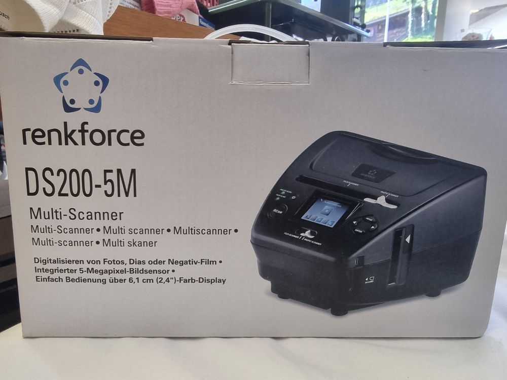 Renkforce Multi-Scanner DS200-5M | Kaufen auf Ricardo