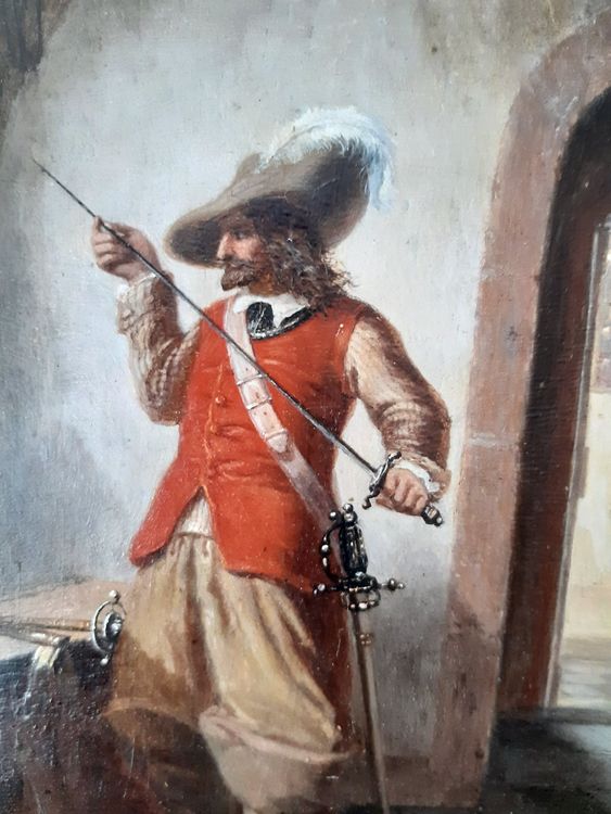 antikes Ölgemälde Julius Joseph Gaspar Starck 19. J. | Kaufen auf Ricardo