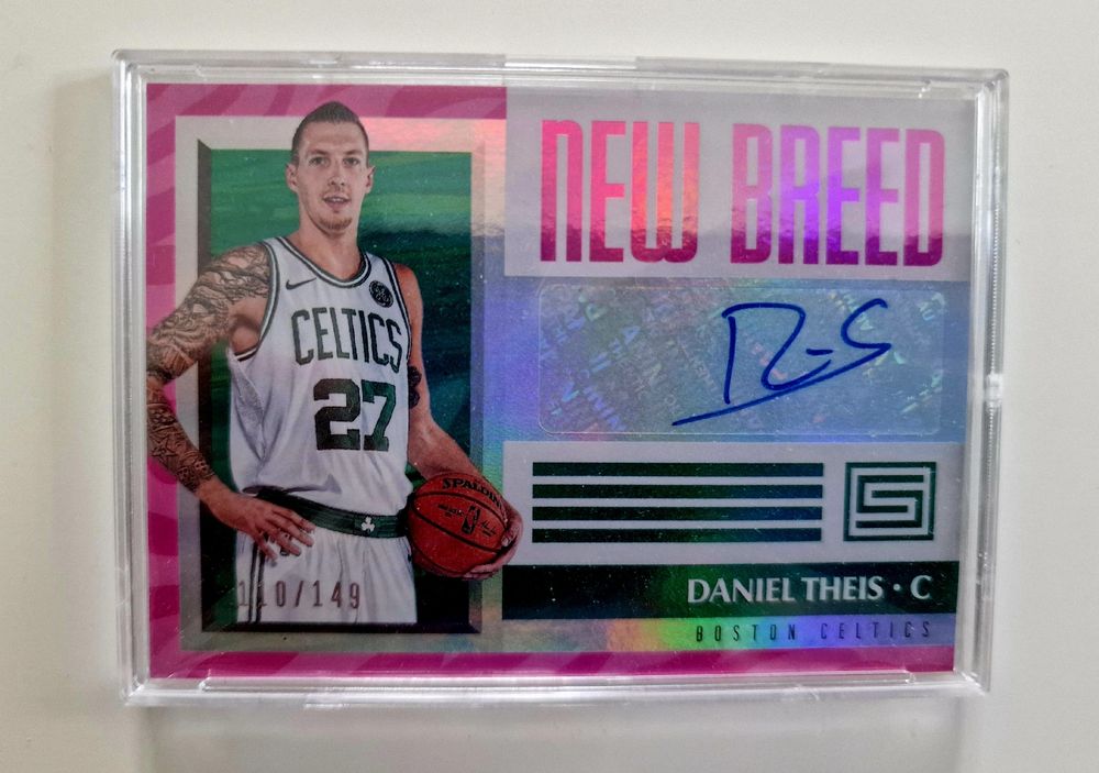 Carte de Daniel Theis, Boston Celtics, Autographe! 110/149 (Neuf (Voir ...