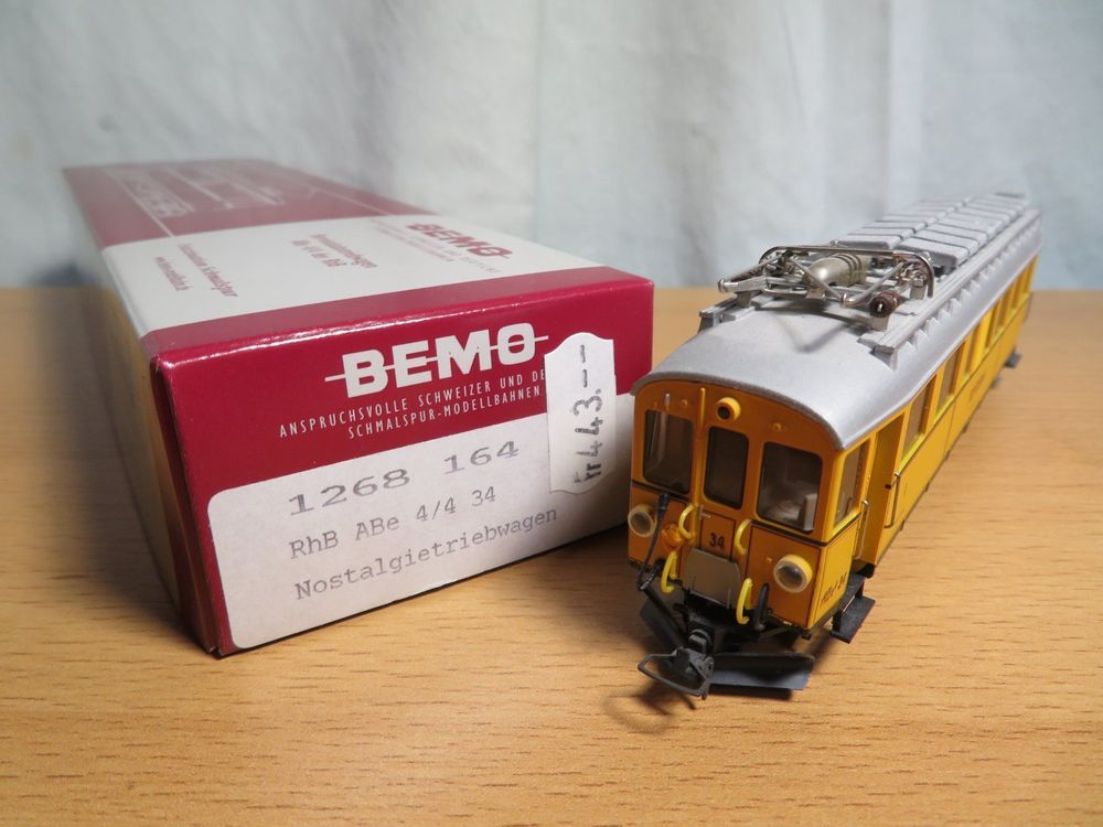1268 164 BEMO RhB ABe 4/4 Nostalgietrieb | Kaufen auf Ricardo