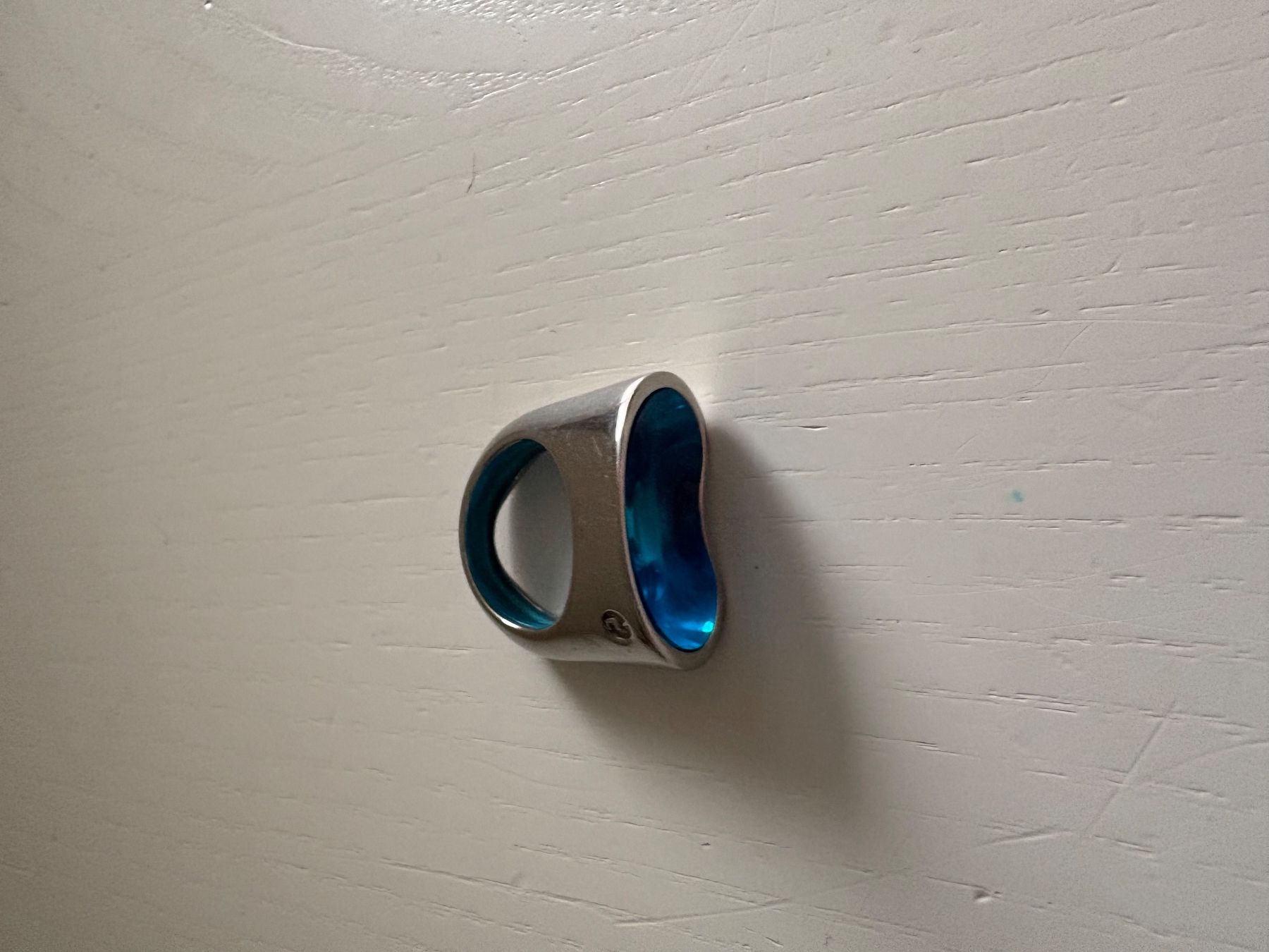 Bague en argent interchangeable au niveau des couleurs (D'occasion) à ...