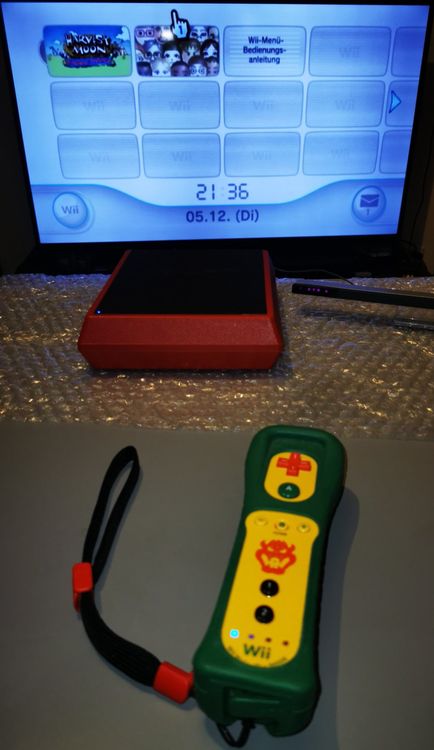 Nintendo Wii Motion plus Controller Special Bowser Version (Gebraucht ...