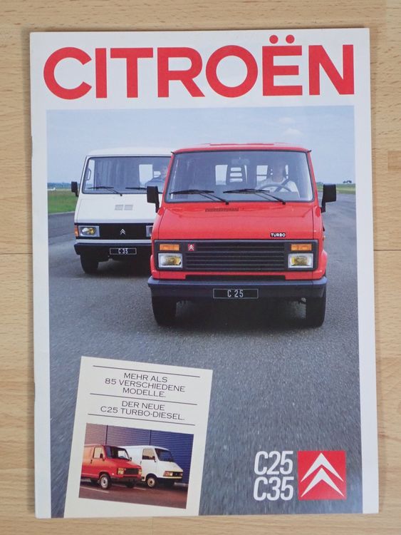 Citroen C25 C35 - Schweizer Prospekt - P1446 | Kaufen auf Ricardo