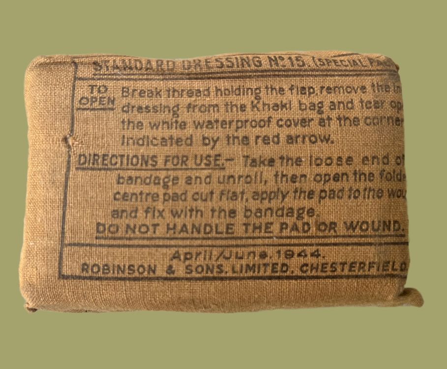 Pansement Standard Dressing no15 GB 1944 WW2 | Kaufen auf Ricardo