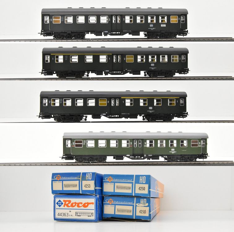 Roco 4x Umbauwagen der DB H0 GS mit OVP | Kaufen auf Ricardo