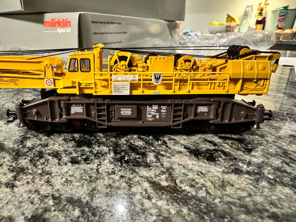 Märklin 49950 Kran-Set 3tlg. DB H0 WS Digital mit OVP NEU (Neu und ...
