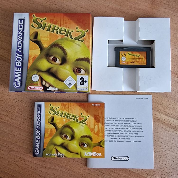 GBA Spiel Shrek 2, inkl. OVP und Anleitung (Gebraucht) in Schwarzenbach ...