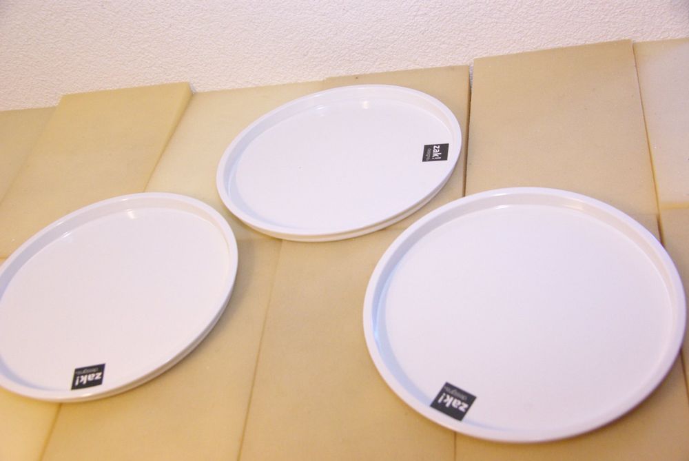 4x zak! Design Teller, weiss - 222mm (Neu (gemäss Beschreibung)) in ...