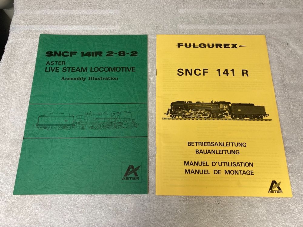 Live Steam Aster Fulgurex SNCF 141 R Bedienungsanleitung | Kaufen auf ...