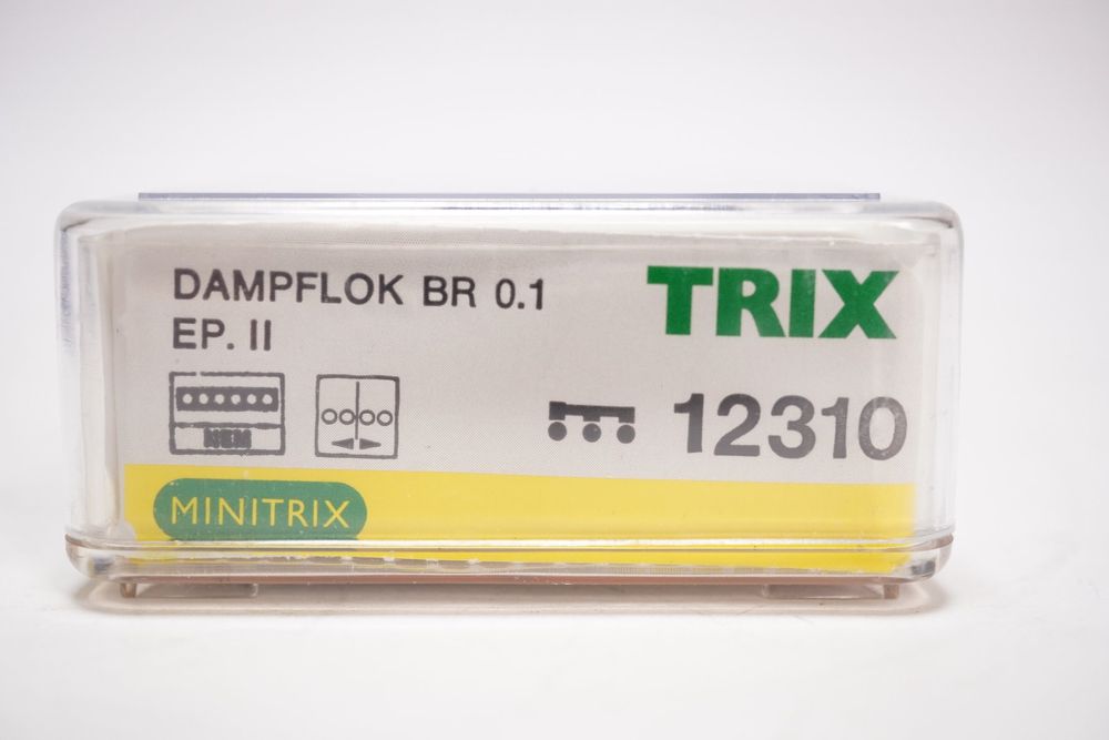 6∑ Minitrix 12310 DRB BR 01 Dampflok grün | Bastelware (Defekt) in ...