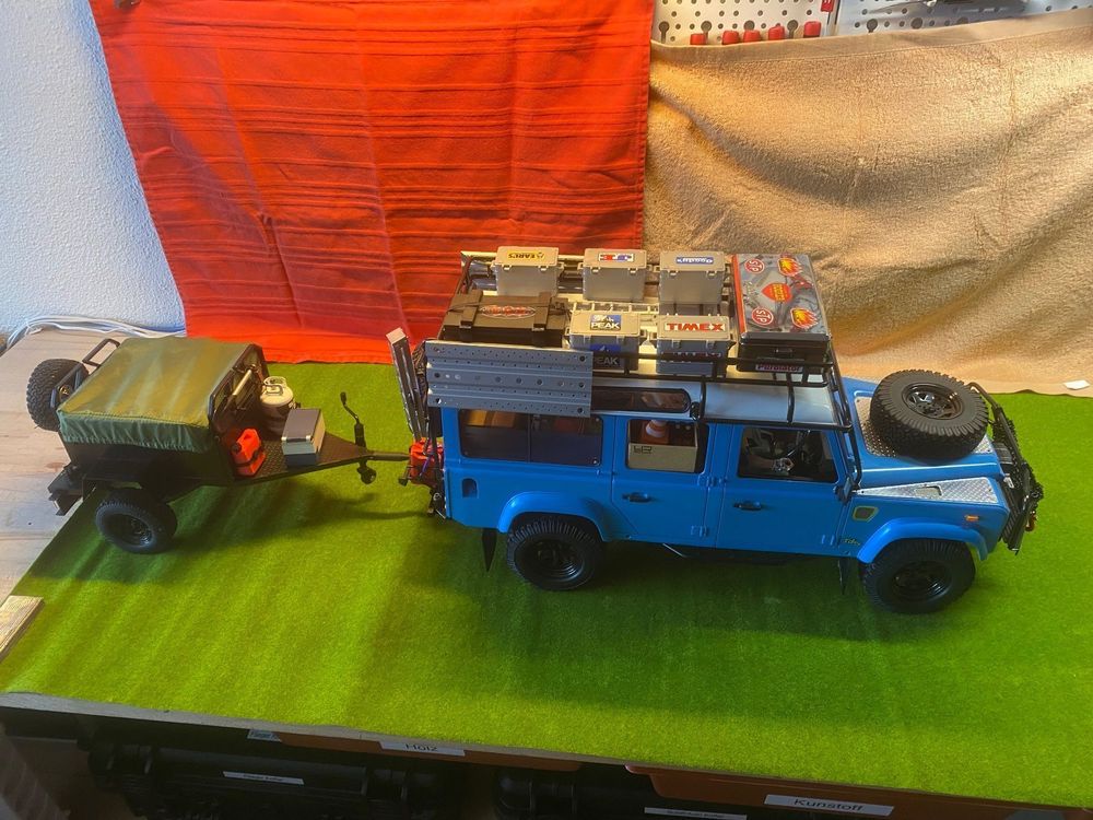 RC4WD Defender 110 mit Zelt Anhänger (Gebraucht) in Magden für CHF 720 ...