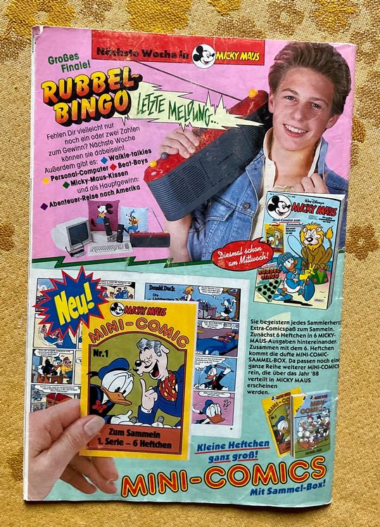 Micky Maus Heft Nr 7 von 1988 (Gebraucht) in Endingen für CHF 1 – mit Lieferung auf Ricardo kaufen