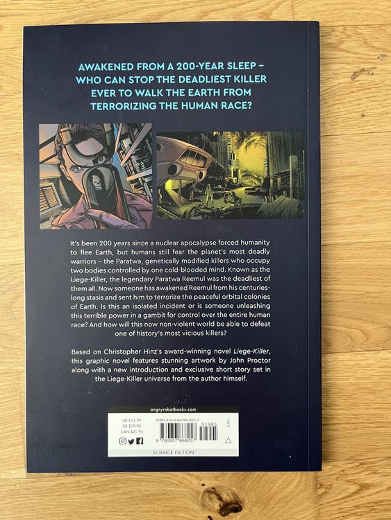 Liege-Killer Graphic Novel Thriller, Christopher Hinz (Neu (gemäss ...