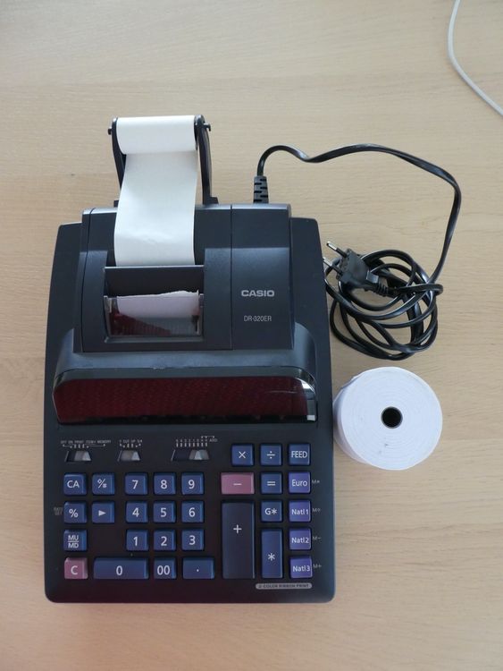 Casio Tischrechner DR-320ER (Gebraucht) in Utzigen für CHF 5 – mit ...