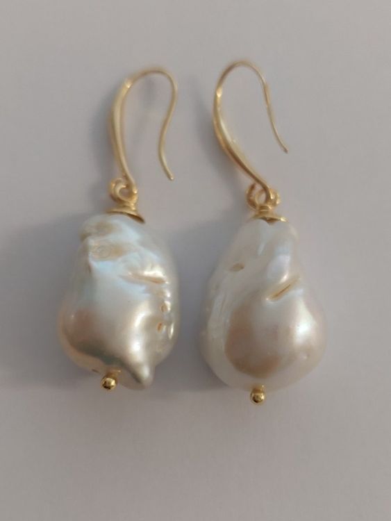 Ohrringe verg. mit XXL barock perlen ohringe ohrhänger (Neu und originalverpackt) in Winterthur ...