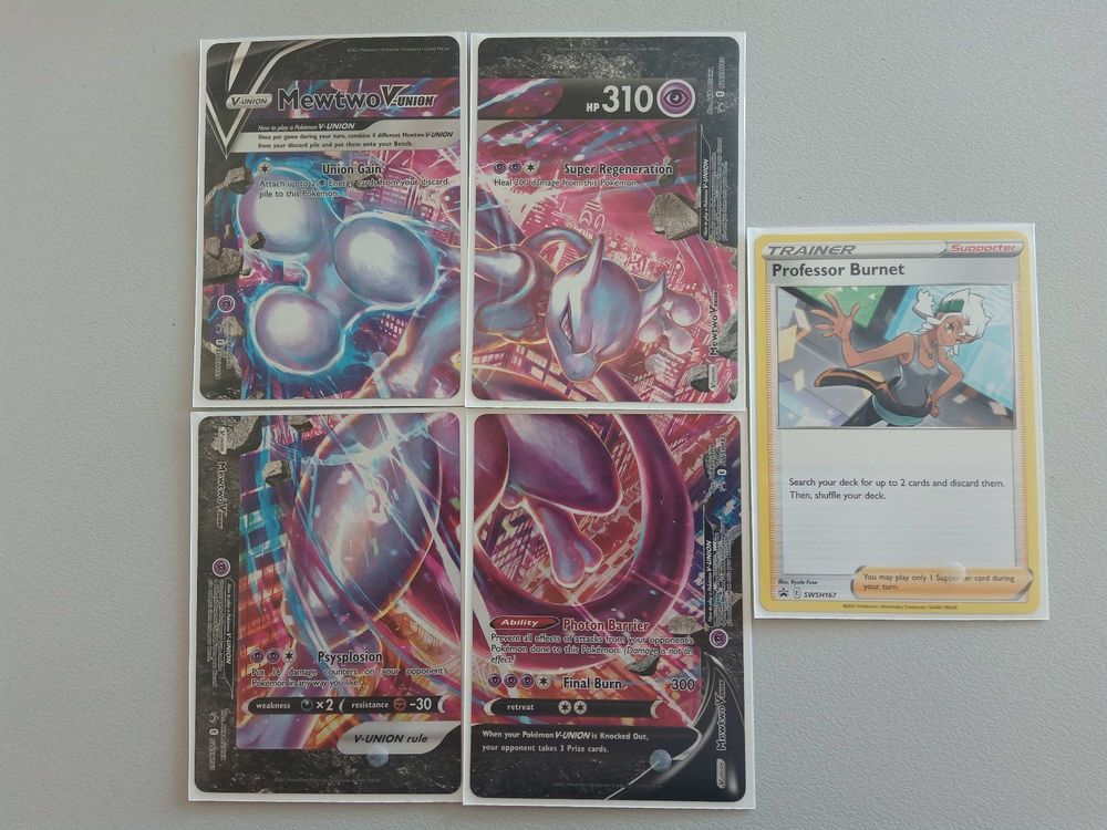 Mewtwo V Union + Prof. Burnet (Gebraucht) in für CHF 27 – mit Lieferung ...