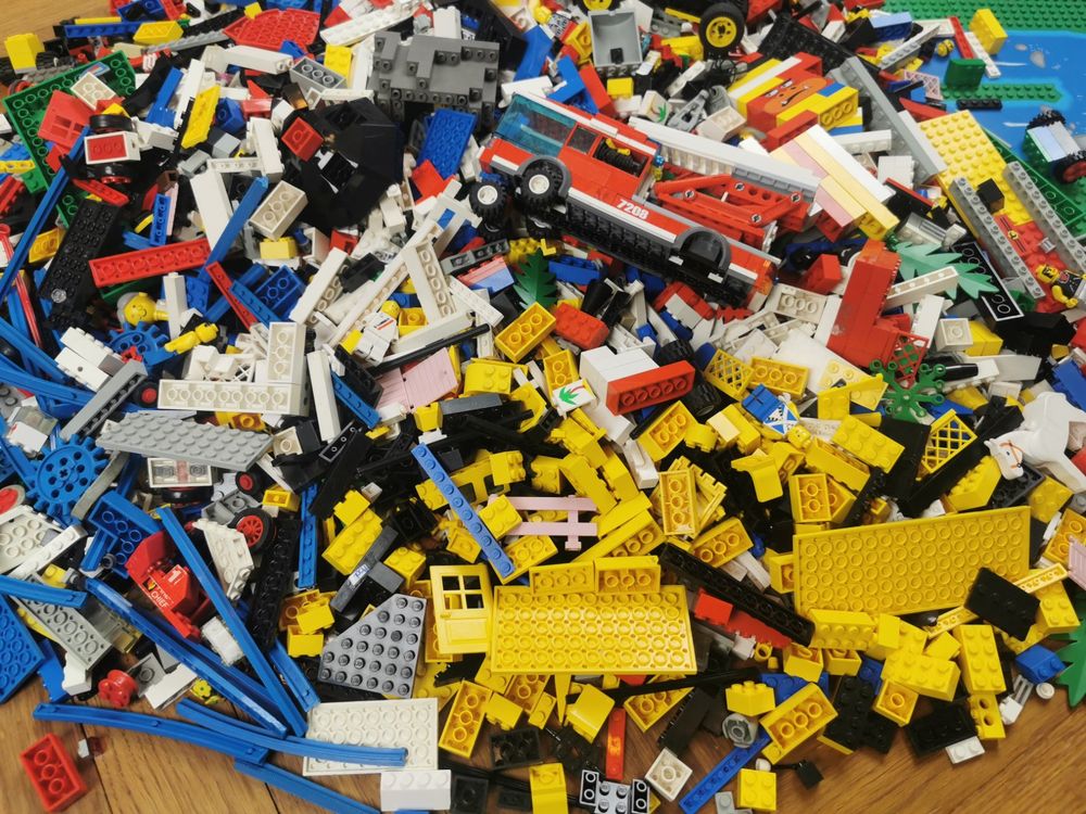 XXL Lego System Mix gebrauchte Bausteine Lot en vrac Kiste | Kaufen auf ...