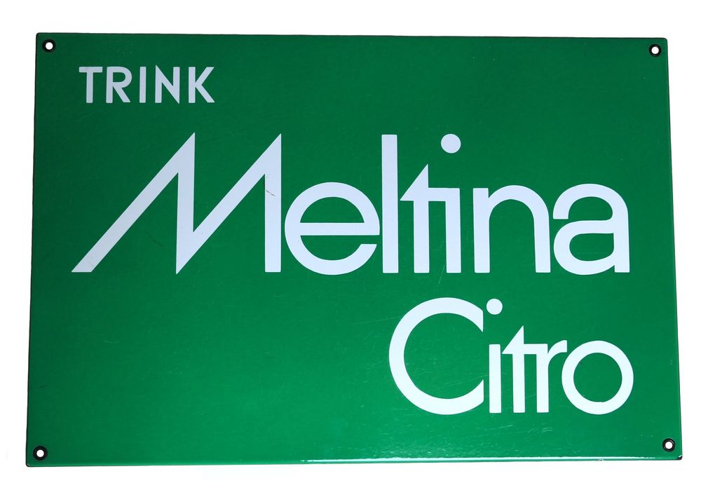 Meltina Citro Emailschild (Gebraucht) in Langenthal für CHF 225 – mit ...