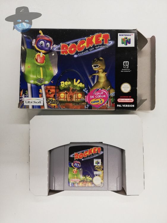 Rocket Robot on wheels / Nintendo 64 - N64 | Kaufen auf Ricardo