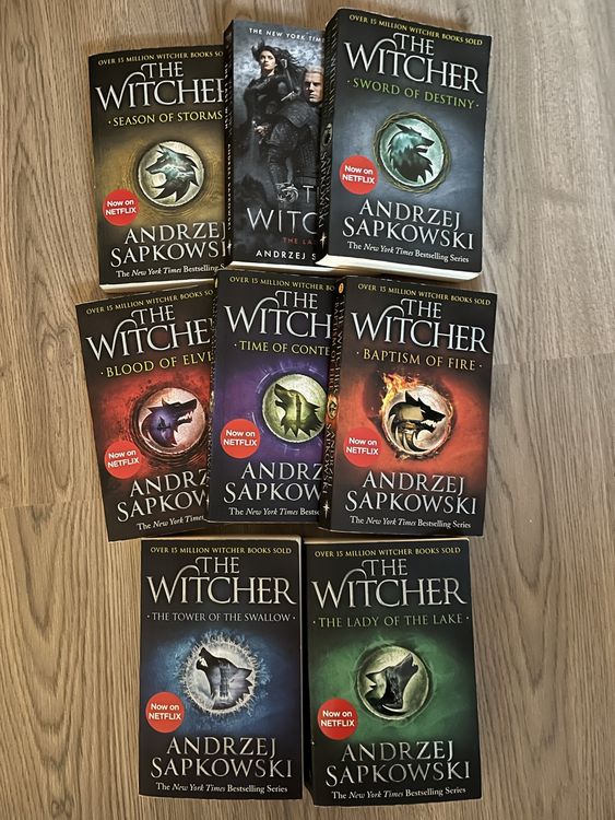 The Witcher Saga - Komplette Buchreihe Englisch (Gebraucht) in ...