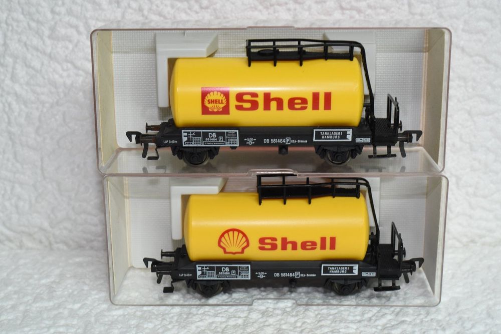 Fleischmann Kesselwagen Shell DB - Art.Nr. 5401 (2 Stück) | Kaufen auf ...