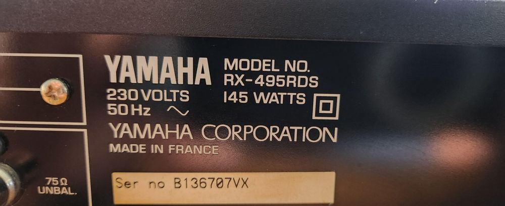 Yamaha RX-495 RDS Receiver/Verstärker (Gebraucht) in Wetzikon ZH für ...