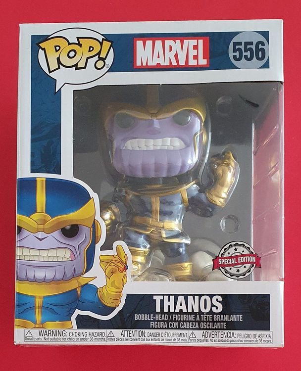 Funko Pop Figur (556) Marvel Thanos (Metallic) (Neu und ...