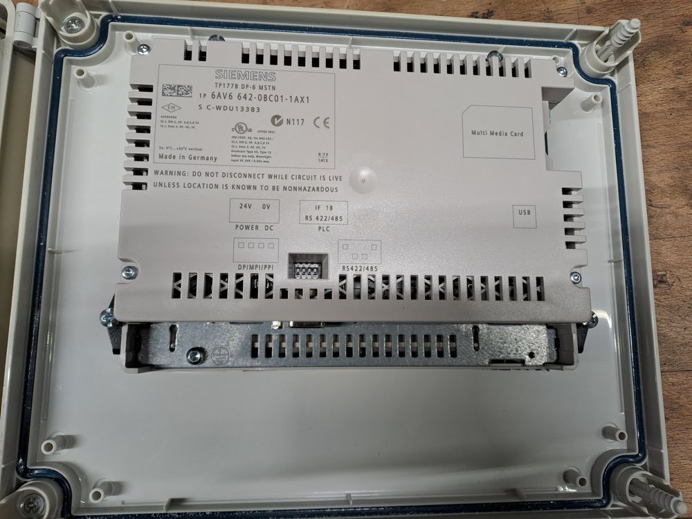 Siemens Simatic Panel / Display mit Elektrobox (Defekt) in Schneisingen ...