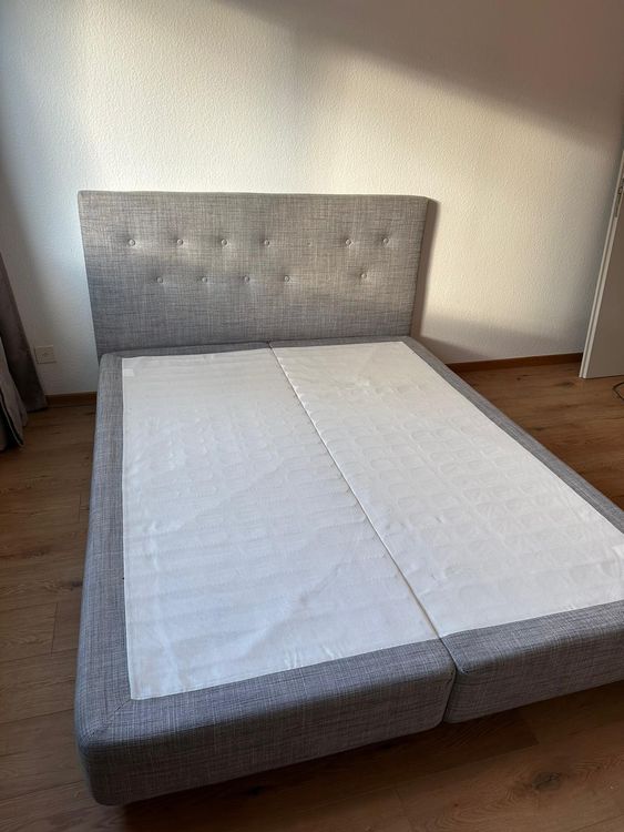 Boxspringbettgestell 160x200 IKEA DUNVIK | Kaufen auf Ricardo