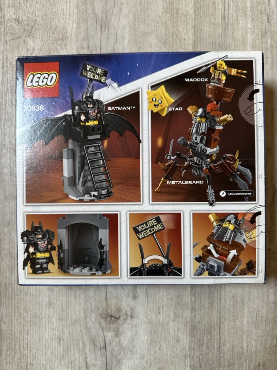 LEGO 70836 Movie 2 Battle-Ready Batman & Metalbeard! NEU OVP (Neu und ...
