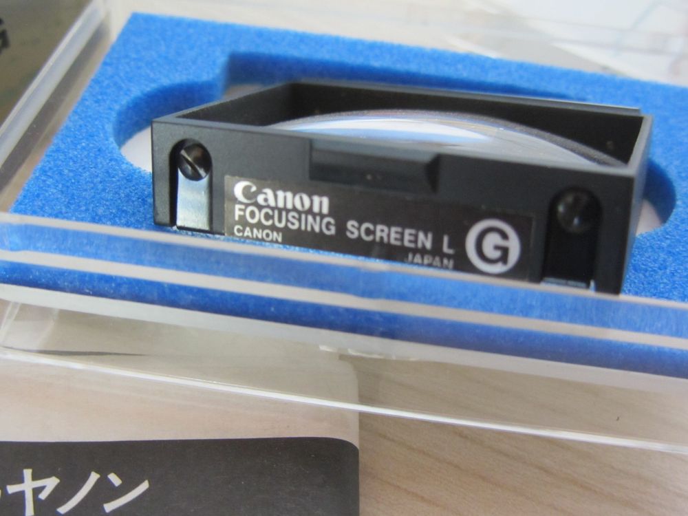 CANON Focusing Screen G für F-1 (Gebraucht) in Beringen für CHF 36 ...