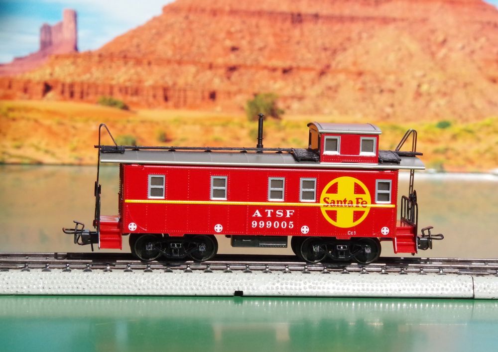 Märklin H0 4777 Caboose Santa Fe (Blech/USA) (Neu (gemäss Beschreibung ...