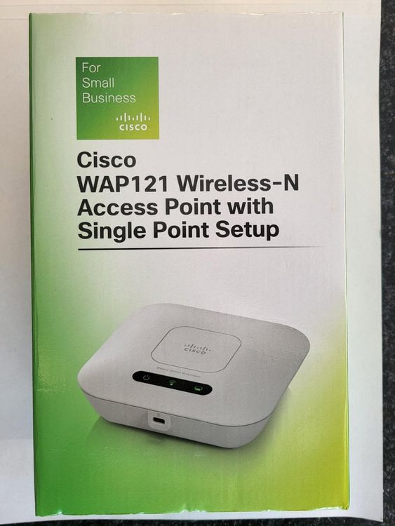 Cisco WAP 121 Wireless-N Access Point (Neu (gemäss Beschreibung)) in ...