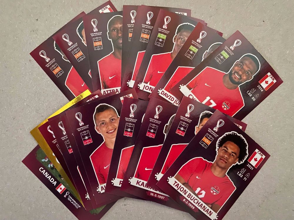 CAN - CANADA Mannschaft komplettieren - WM Qatar 22 | Kaufen auf Ricardo