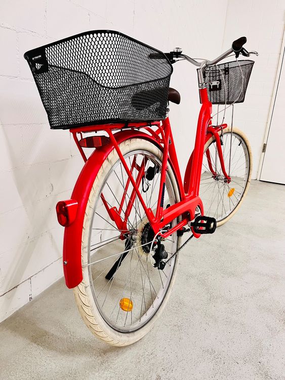 Bwin Damen Velo / City Bike / Elops / Red Love | Kaufen auf Ricardo
