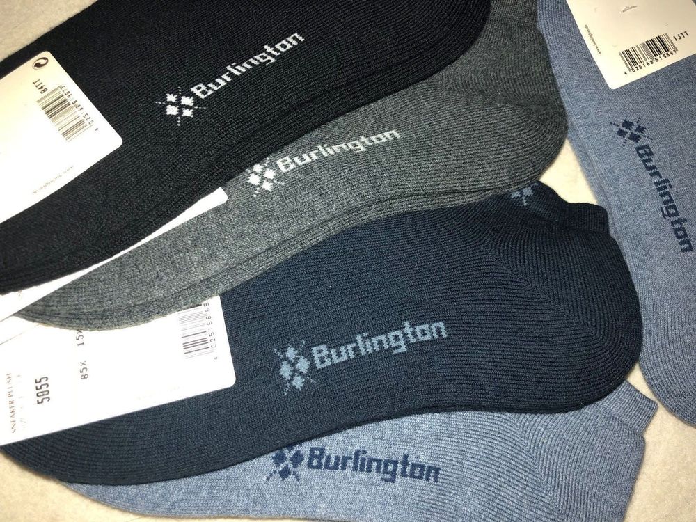 Damen Socken Burlington Plush/Baumwolle (Neu und originalverpackt) in ...