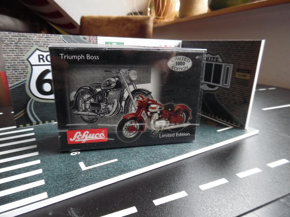 Triumph Boss Motorrad Limitiertes Modell von Schuco OVP (Gebraucht) in ...