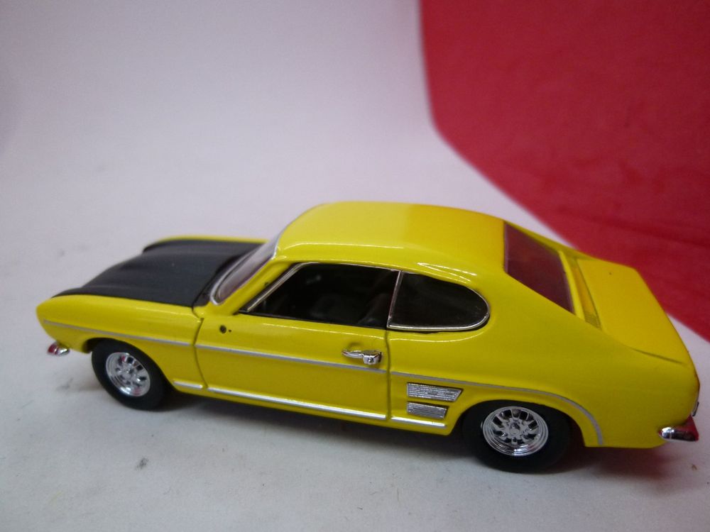 Ford Capri 3000GT - schwarz gelb - alt von Detail Cars - def (Gebraucht ...