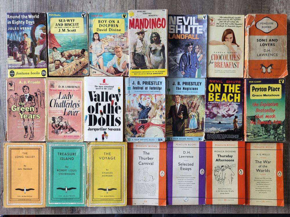 English Books Penguin Albatross Great Pan Fontana Vintage | Kaufen auf ...