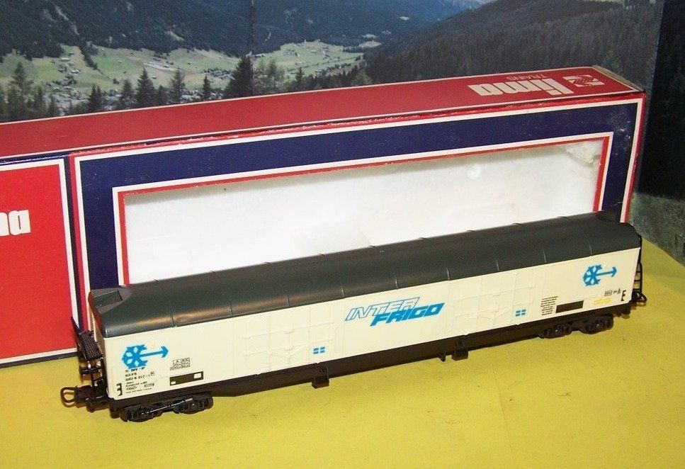Lima H0 3191: Grossraum - Kühlwagen INTERFRIGO, Metallräder (Neu und ...