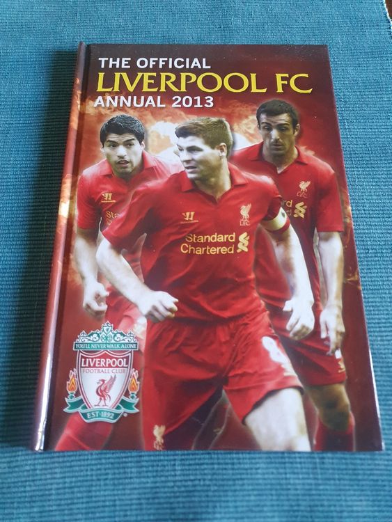 LFC Liverpool FC Official Annual 2013 Gerrard Suarez (Gebraucht) in ...