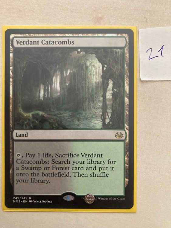 MtG Verdant Catacombs (Gebraucht) in Selzach für CHF 13 – mit Lieferung ...