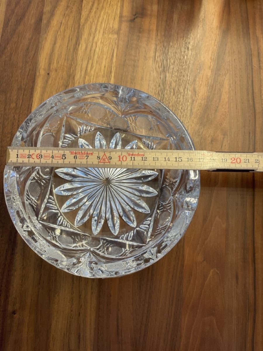 Kristall Aschenbecher Vintage Bleikristall Rarität 💎 (Gebraucht) in ...