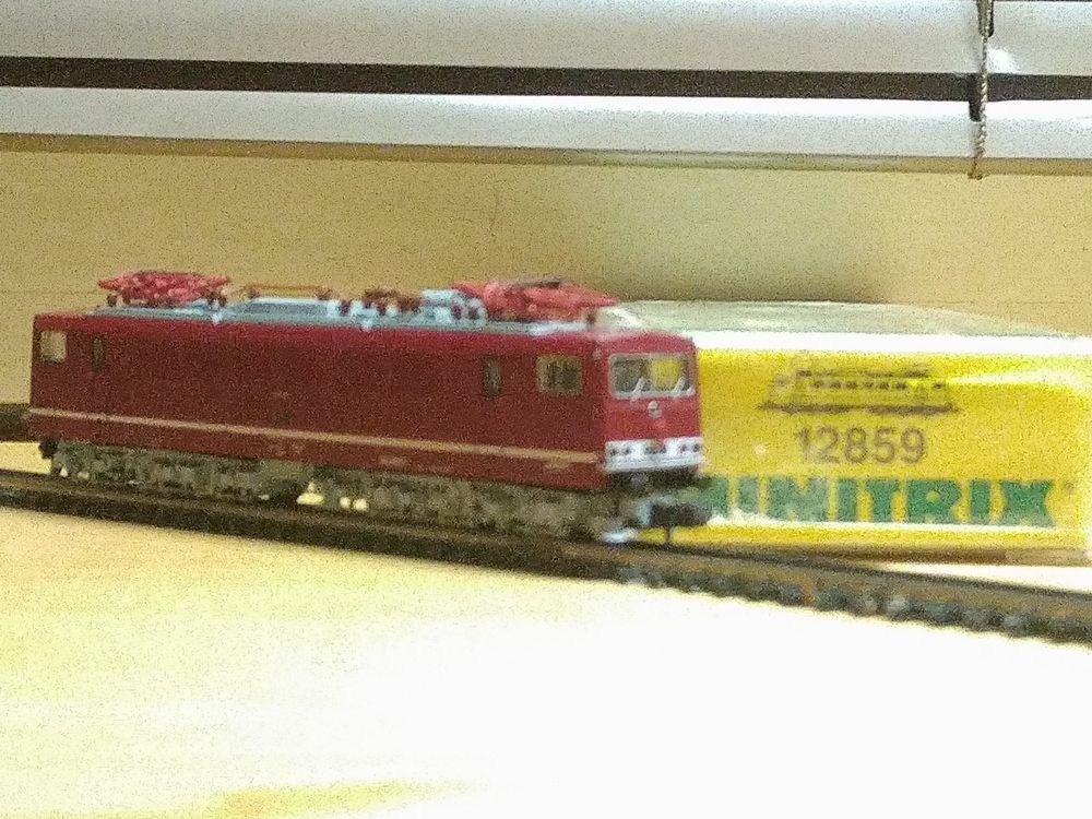 Minitrix N 12859, E-Lok BR 155, altrot, 6-achsig, OVP | Kaufen auf Ricardo